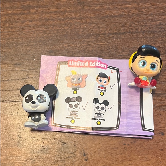 Disney | Toys | Disney Limited Edition Mickey And Pinocchio Figures ...